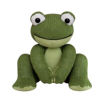 Frog (Knit a Teddy) Knitting pattern by Knitables | LoveCrafts