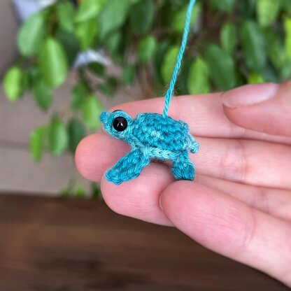 FREE Mini Turtle Crochet pattern by OneFunnyMoose | LoveCrafts