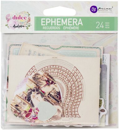 Prima Marketing Dulce By Frank Garcia Cardstock Ephemera 24/Pkg ...