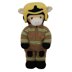 Firefighter (Knit a Teddy) Knitting pattern by Knitables | LoveCrafts