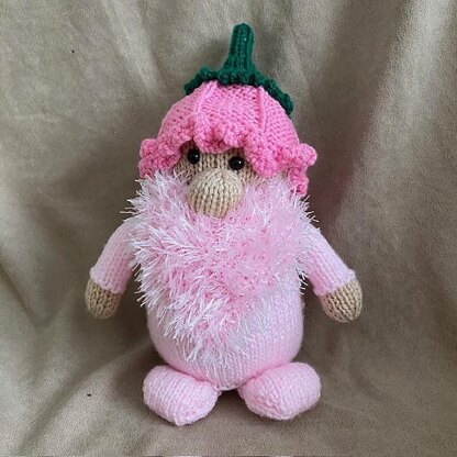 Flower Power gonk gnomes Knitting pattern by Tanya Oakley | LoveCrafts