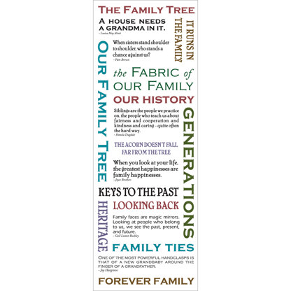Momenta Vellum Stickers - Family Tree | LoveCrafts