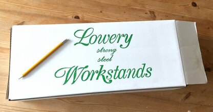 Lowery Workstand with Side Clamp - Powder Coated Silver Grey | LoveCrafts