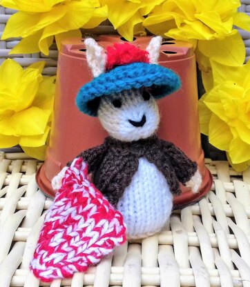 Easter Knitting Patterns for Beginners - Purple Knitting