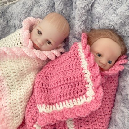 Dolls Blanket Crochet Pattern #491 Crochet pattern by ShiFio's Patterns ...