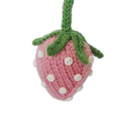 Strawberry Knitting pattern by Amanda Berry | LoveCrafts