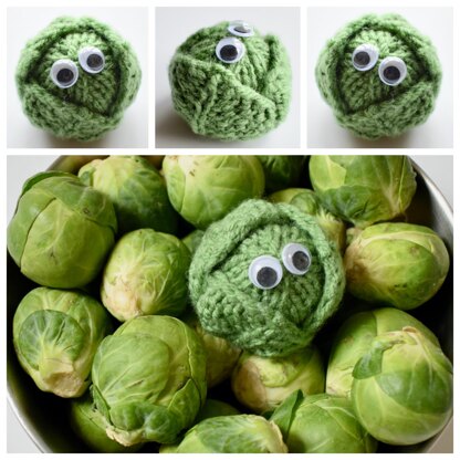 Brussels Sprouts Knitting pattern by Amanda Berry | LoveCrafts