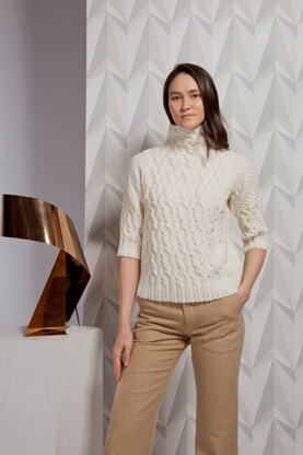 Melina Jumper - Jumper Knitting Pattern For Women in MillaMia Naturally ...