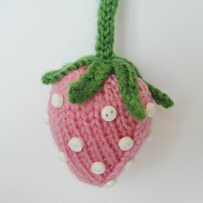 Strawberry Knitting pattern by Amanda Berry | LoveCrafts
