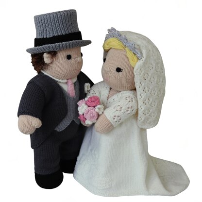Bride (Knit a Teddy) Knitting pattern by Knitables | LoveCrafts