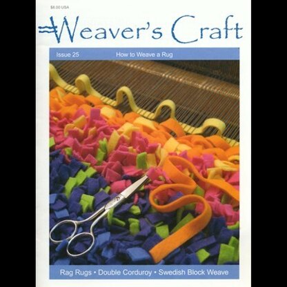 Weavers Craft Weaver's Craft Magazine - How to Weave a Rug (25) at WEBS ...