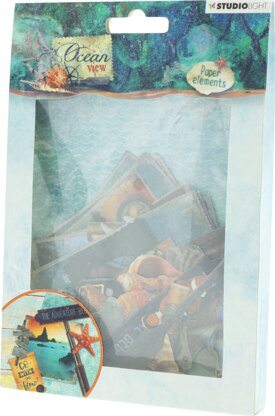 Studio Light Paper Elements Set - #649 Ocean View | LoveCrafts