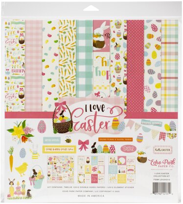 Echo Park Paper Echo Park Collection Kit 12"X12" - I Love Easter ...