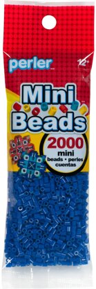 Perler Mini Perler Beads 2000/Pkg - Dark Blue | LoveCrafts