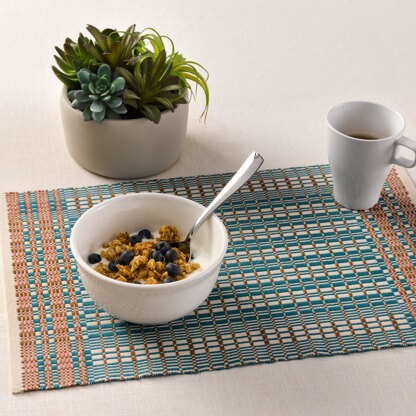 Valley Yarns #247 Modern Monk's Belt Placemats WIF at WEBS | Yarn.com