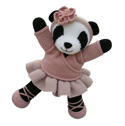 Ballerina Outfit (Knit a Teddy) Knitting pattern by Knitables | LoveCrafts
