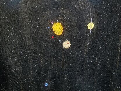 Solar System Blanket Knitting pattern by Emily Bujold | Knitting ...
