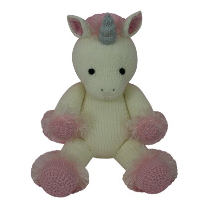 Unicorn (Knit a Teddy) Knitting pattern by Knitables | LoveCrafts