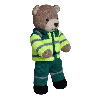 Paramedic (Knit a Teddy) Knitting pattern by Knitables | LoveCrafts
