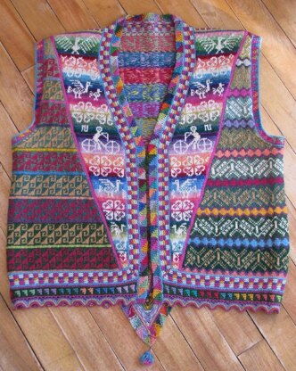 Andean Vest Recipe Knitting pattern by Lucy Neatby | Knitting Patterns ...
