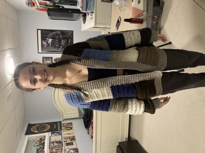 Patchwork Party Cardi ORIGINAL Crochet pattern by Jess Coppom Make & Do ...