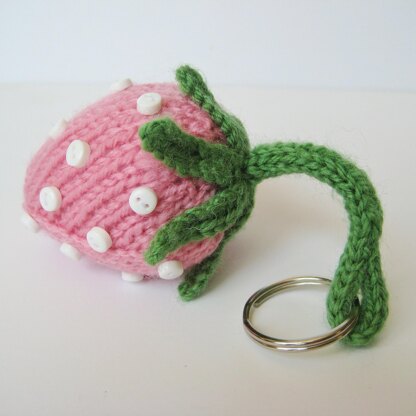 Strawberry Knitting pattern by Amanda Berry | LoveCrafts
