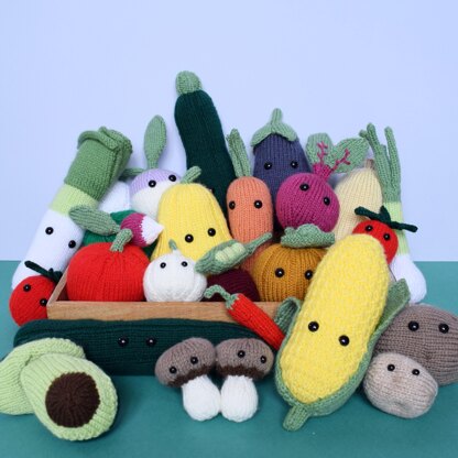 Avocado Knitting pattern by Amanda Berry | LoveCrafts