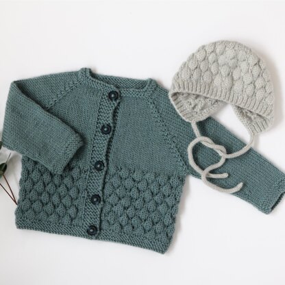 Bubble Stitch Cardigan Knitting pattern by Julie Taylor | LoveCrafts