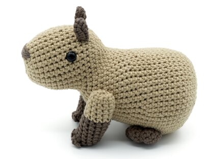 Amigurumi Capybara Crochet pattern by Mevlinn Gusick | LoveCrafts