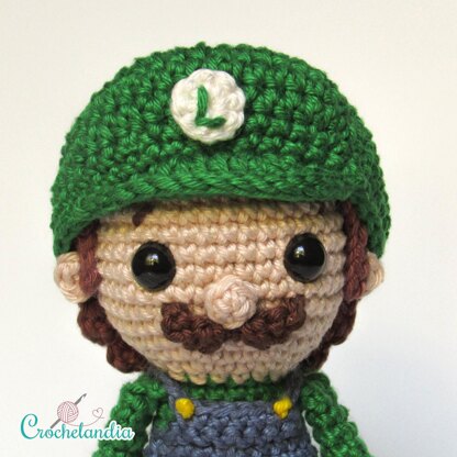 Mario and Luigi - crochet pattern by Crochelandia | LoveCrafts