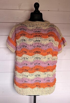 Ocean Breeze Summer Top | LoveCrafts