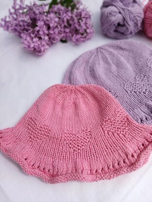 Sunny Heart Hat | LoveCrafts