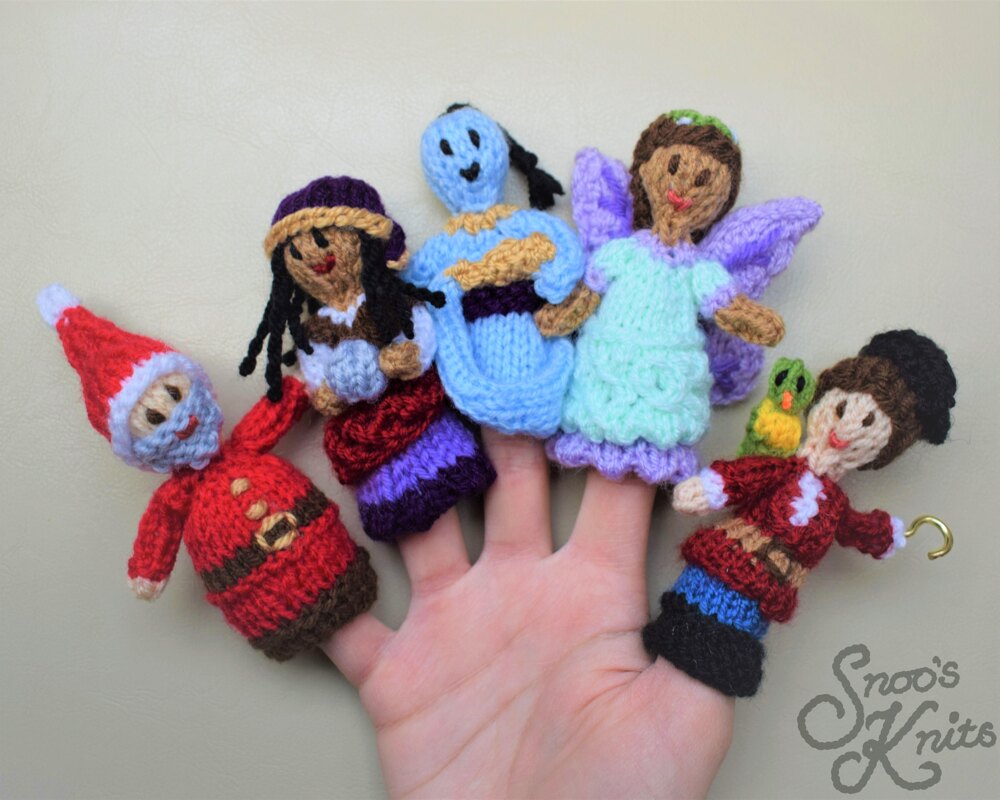 Free Knitting Patterns For Finger Puppets Puppet Knitting Patterns