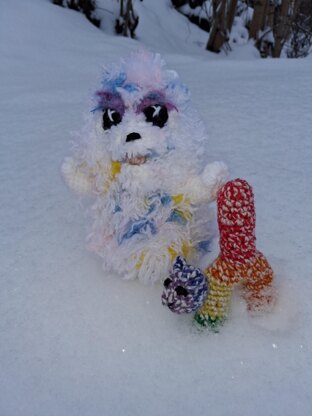 Yara the Baby Yeti | LoveCrafts