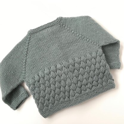 Bubble Stitch Cardigan Knitting pattern by Julie Taylor | LoveCrafts
