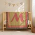 Letter M Name C2C crochet baby blanket pattern | 2 colors design ...