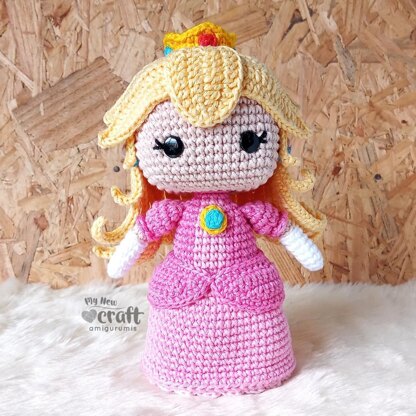 Princess Peach Amigurumi Crochet pattern by My New Craft Amigurumis ...