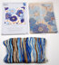 Vervaco Blue Flowers Cushion Front Chunky Cross Stitch Kit - 40cm x ...