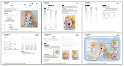 Elsa Doll Amigurumi Crochet pattern by Crossmanknits | LoveCrafts