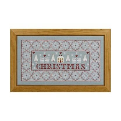 Historical Sampler Company Christmas Sampler Cross Stitch Kit - 16ct ...