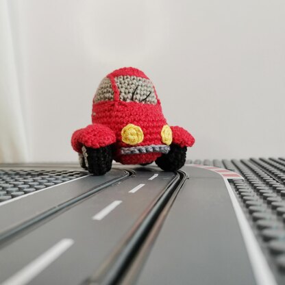 Turbo Red Race Car – Amigurumi Crochet Pattern | LoveCrafts