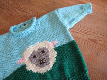 Baby Sheep Jumper | LoveCrafts