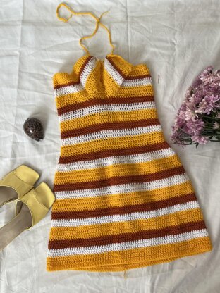 Golden Hour Slip Dress Crochet Pattern | Beginner Summer Dress ...