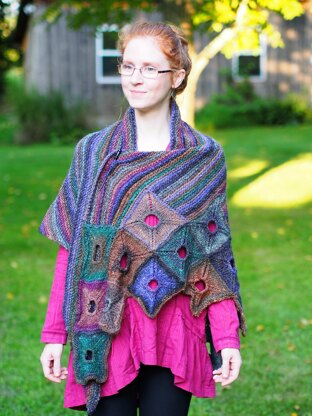Sikuli Shawl Knitting pattern by Vanessa Ewing | LoveCrafts