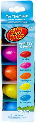 Crayola Silly Putty Party Pack 5/Pkg - 034775 | LoveCrafts
