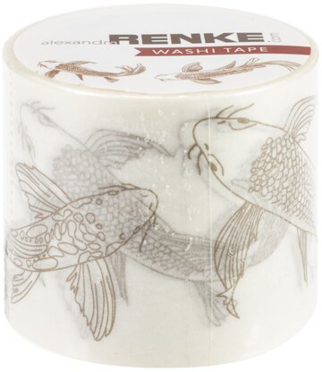 Alexandra Renke Washi Tape 40mmX10m - Koi, Wildness Of Nature | LoveCrafts