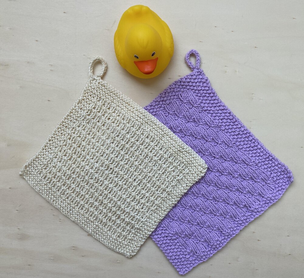 Spa Cloth Knitting Pattern Edging Spa & Dishcloth Knitting Pattern