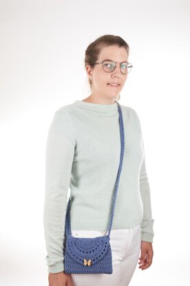 Eyelet Purse Crochet pattern by Knitting with Chopsticks | LoveCrafts