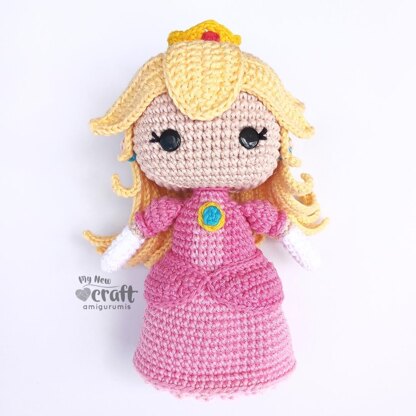 Princess Peach Amigurumi Crochet pattern by My New Craft Amigurumis ...