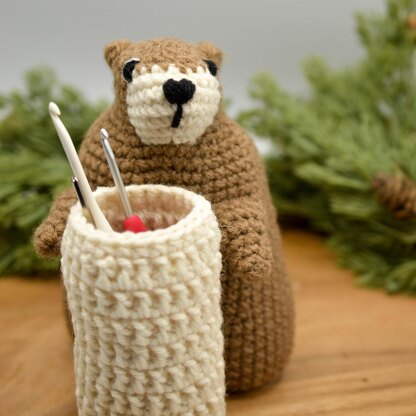 Turbo the Groundhog Crochet pattern by XY Craft Studio | LoveCrafts